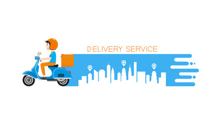 Parcel Delivery Banner Vector Images (over 7,600)