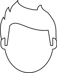 Injured patient face Royalty Free Vector Image