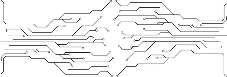 Circuit design Royalty Free Vector Image - VectorStock