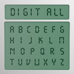 Font Digital Clock Vector Images (over 2,000)