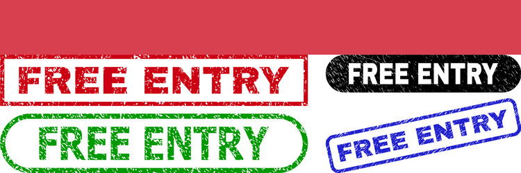 Free Entry Stamp Vector Images (over 670)