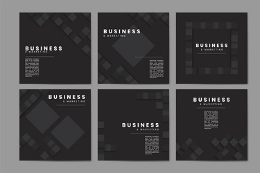 Cute design website template Royalty Free Vector Image