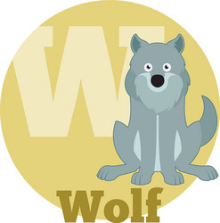 Abc cartoon elephant Royalty Free Vector Image