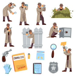 Detective Lettering Vector Images (over 1,200)