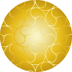 Gorgeous japanese style tomoe pattern background Vector Image