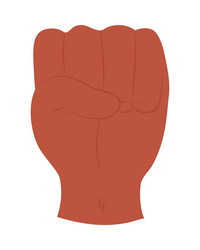 Hand human lifting Royalty Free Vector Image - VectorStock