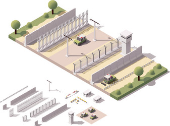 Immigration Checkpoint Vector Images (over 100)