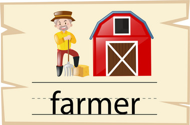 Occupation Job Flashcard Vector Images (29)