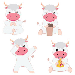Cute Baby Bull Vector Images (over 2,900)