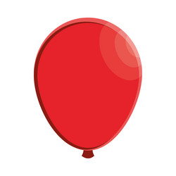 Red balloon icon Royalty Free Vector Image - VectorStock