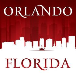 Orlando Florida Skyline Vector Images (over 100)