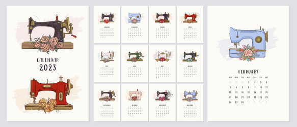 March 2023 Calendar Vector Images (over 3,000)