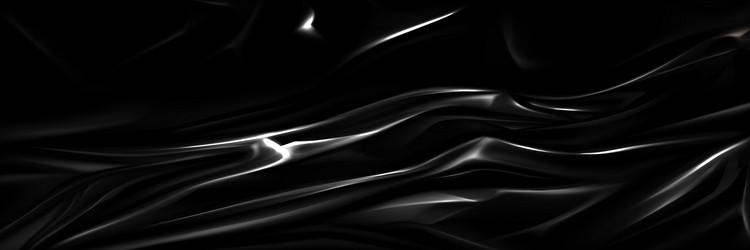 Black plastic wrap overlay set Royalty Free Vector Image