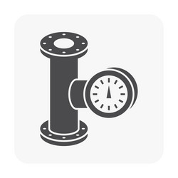 Water meter icon Royalty Free Vector Image - VectorStock