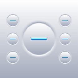 High tech switch button technology background Vector Image