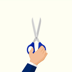 Hand Holding Scissors Arm Vector Images (82)
