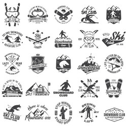 Snowboard Royalty Free Vector Image - VectorStock