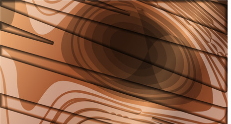 Abstract Wave Background With Wooden Patterns Vector Image