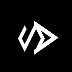 Simple sa as initials company logo Royalty Free Vector Image