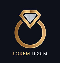 Diamond Ring Logo Vector Images (over 5,400)