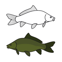 Carp Outline Vector Images (over 1,300)