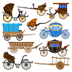 Royal carriage Royalty Free Vector Image - VectorStock