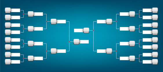 Creative of playoffs schedule Royalty Free Vector Image