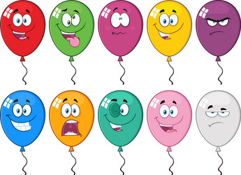 Balloons theme image 4 Royalty Free Vector Image