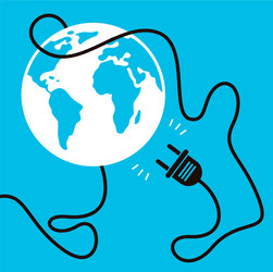No internet connection concept poster or banner Vector Image