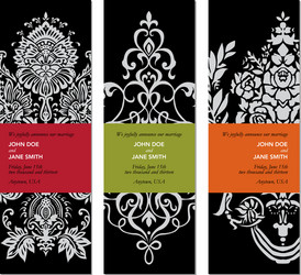 Vertical labels Royalty Free Vector Image - VectorStock