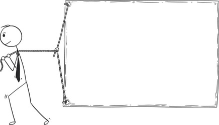 Stick Man Pulling Vector Images (over 260)