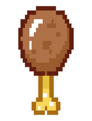 Pixel Art Chicken Vector Images (over 180)