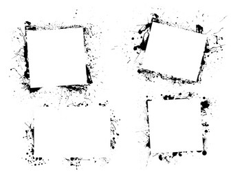 Paint Splat Border Vector Images (over 9,400)