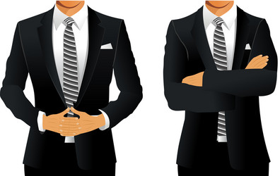 Tailor fitting for suit Royalty Free Vector Image