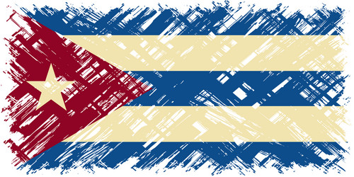 Distressed Cuban Flag Vector Images (17)