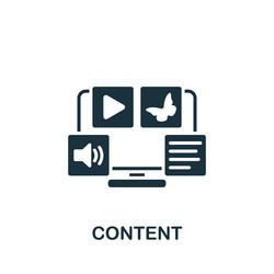 Experience sharing icon simple element from Vector Image