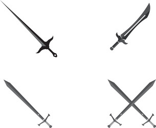 Tooth sword logo Royalty Free Vector Image - VectorStock