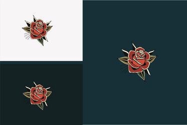 Vintage Rose Logo Vector Images (over 9,300)