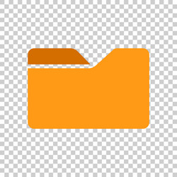 Html file icon cartoon style Royalty Free Vector Image