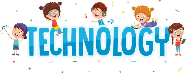 Kids playing video game Royalty Free Vector Image