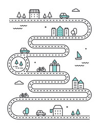 Car Road Map Vector Images (over 21,000)