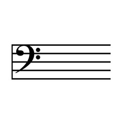 Music notes on stave Royalty Free Vector Image