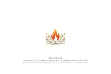 Flames Heraldry Vector Images (over 350)