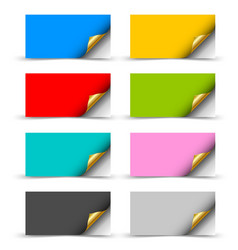Color paper Royalty Free Vector Image - VectorStock