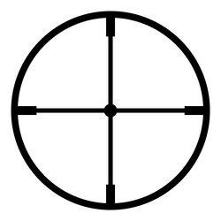 Crosshairs Reticle Crosshair Vector Images (over 2,200)