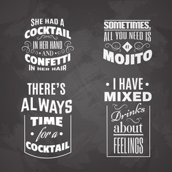Cocktail Slogans Vector Images (over 1,000)