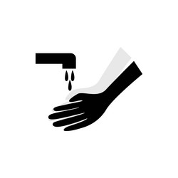 Hand wash logo Royalty Free Vector Image - VectorStock