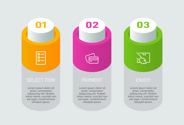 Infographic 3 Items Vector Images (over 880)