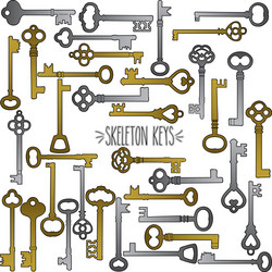 Skeleton Key Background