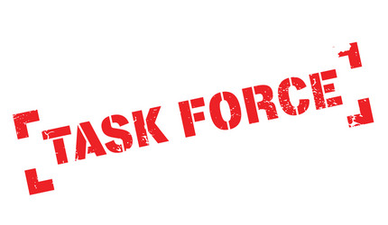 Task force rubber stamp Royalty Free Vector Image